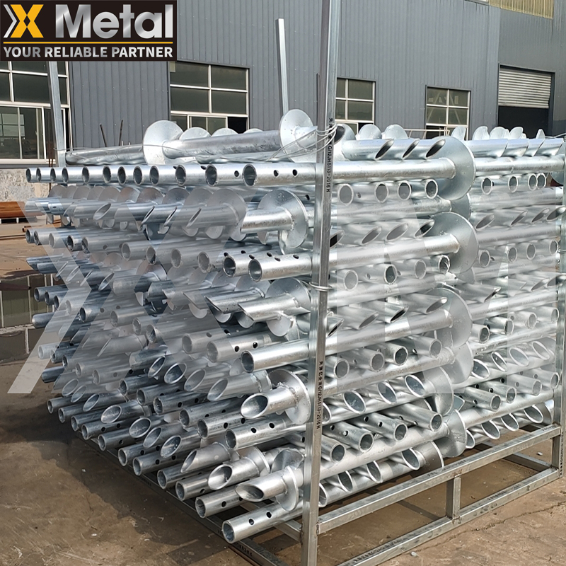 Helical Piles/ Screw Piles - X Metal Co., Ltd.
